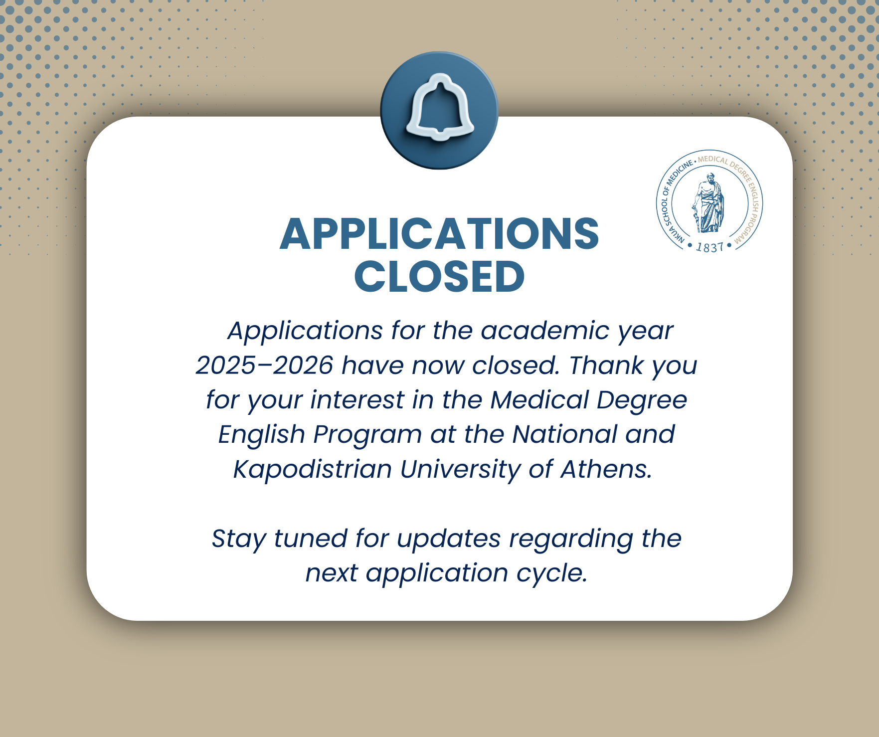 Application Process - Medicen